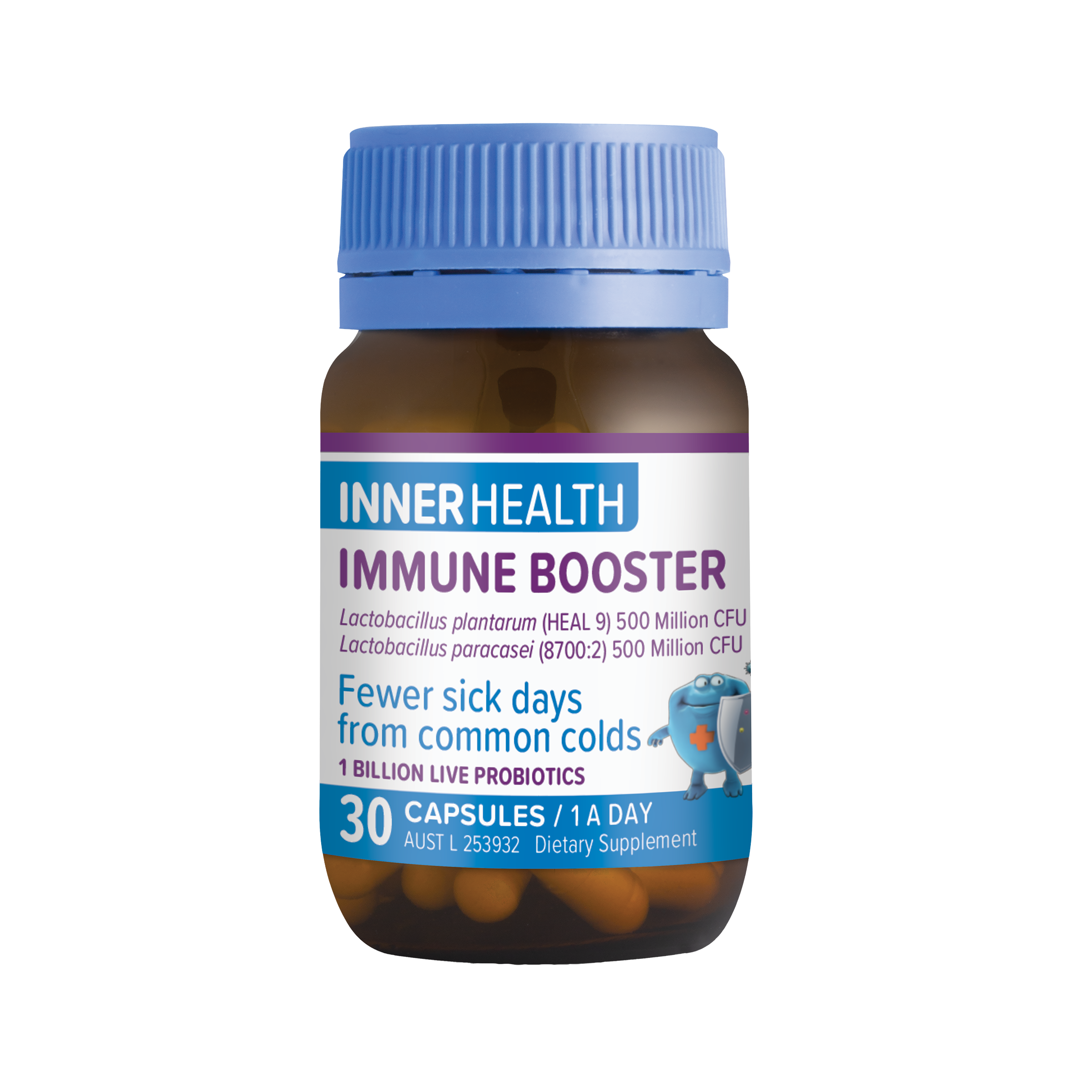 Inner Health Immune Booster Probiotic 30 Capsules – Metagenics