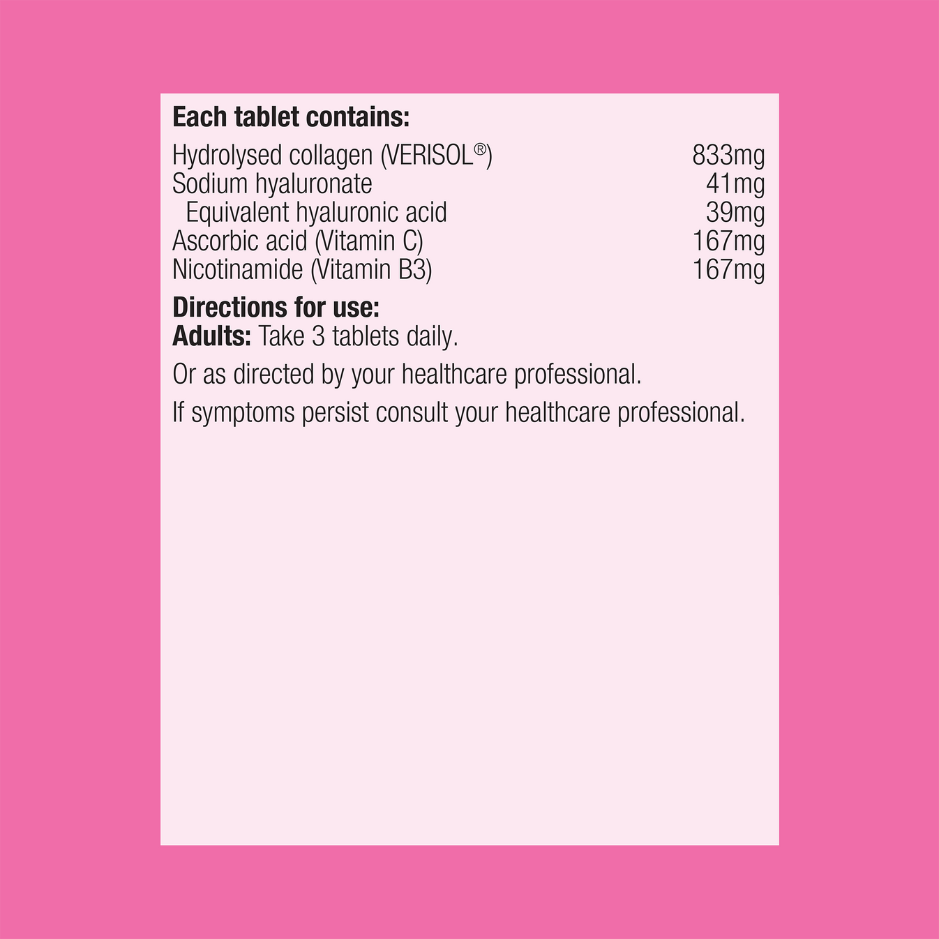 Metagenics Collagenics Advanced 90 Tablets for Healthy Skin