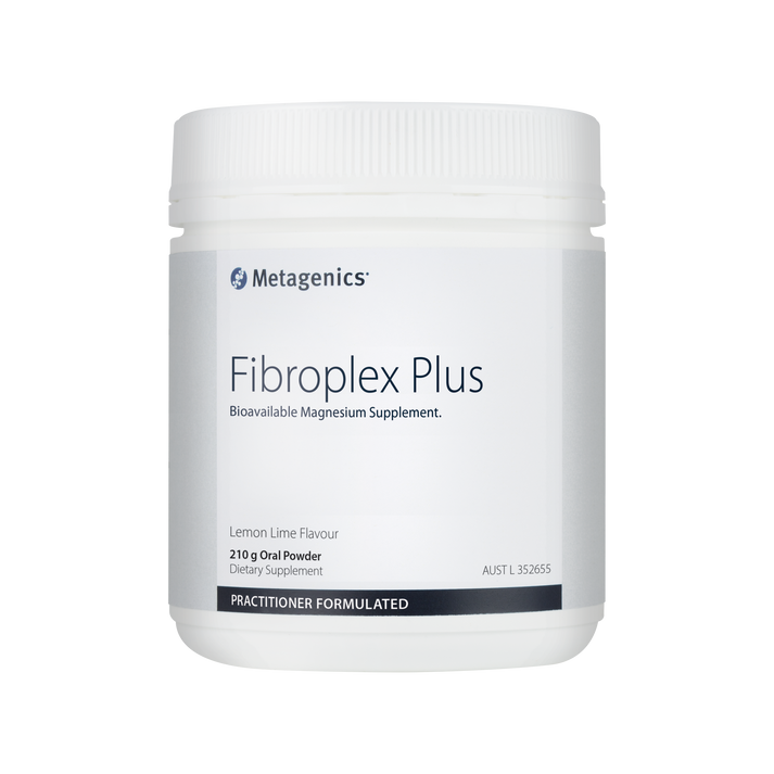 Metagenics Fibroplex Plus Lemon Lime 210g Powder for Magnesium ...