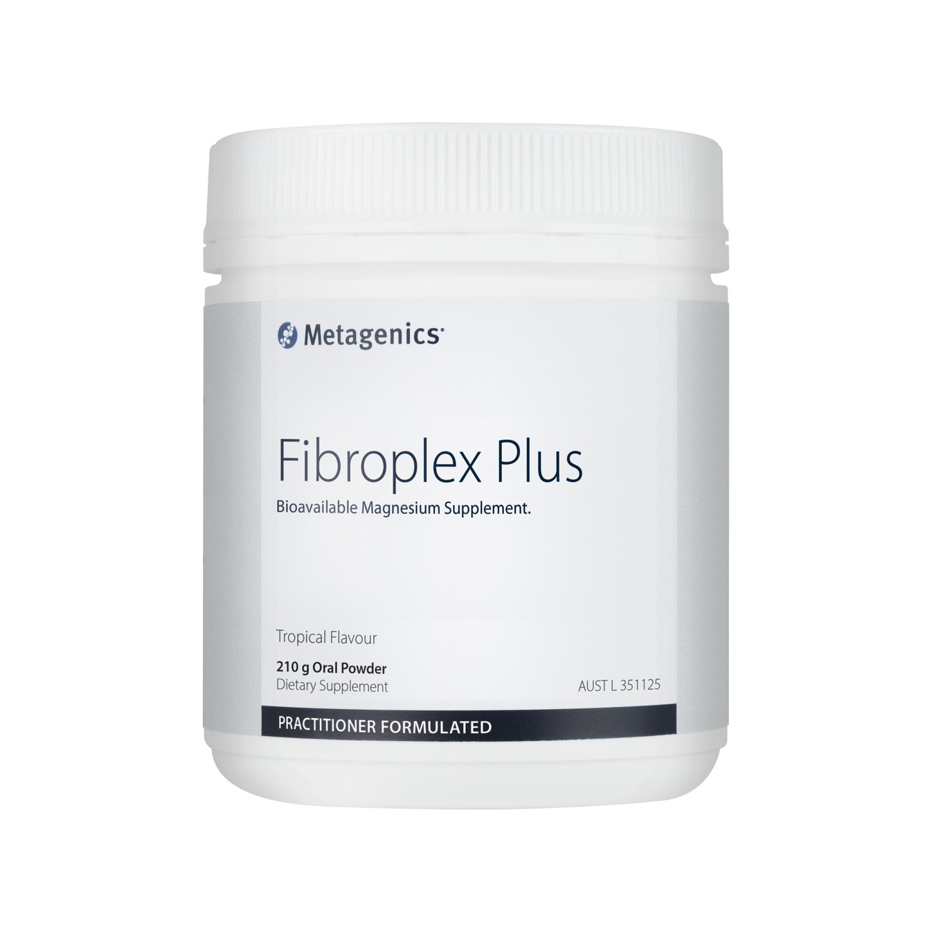 Metagenics Fibroplex Plus Tropical 210g Powder for Magnesium ...