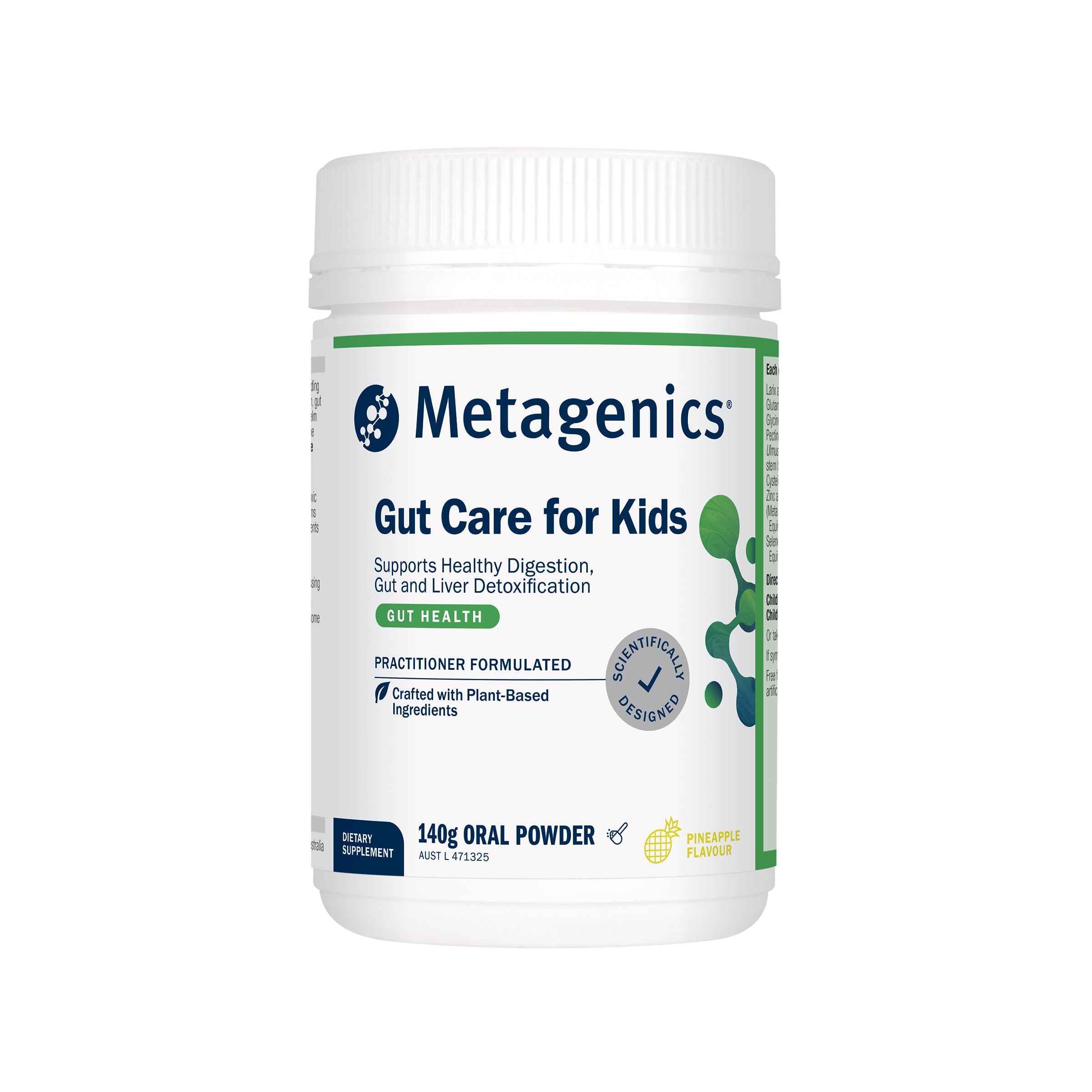 Metagenics Gut Care for Kids 140g Powder for Gastrointestinal Support