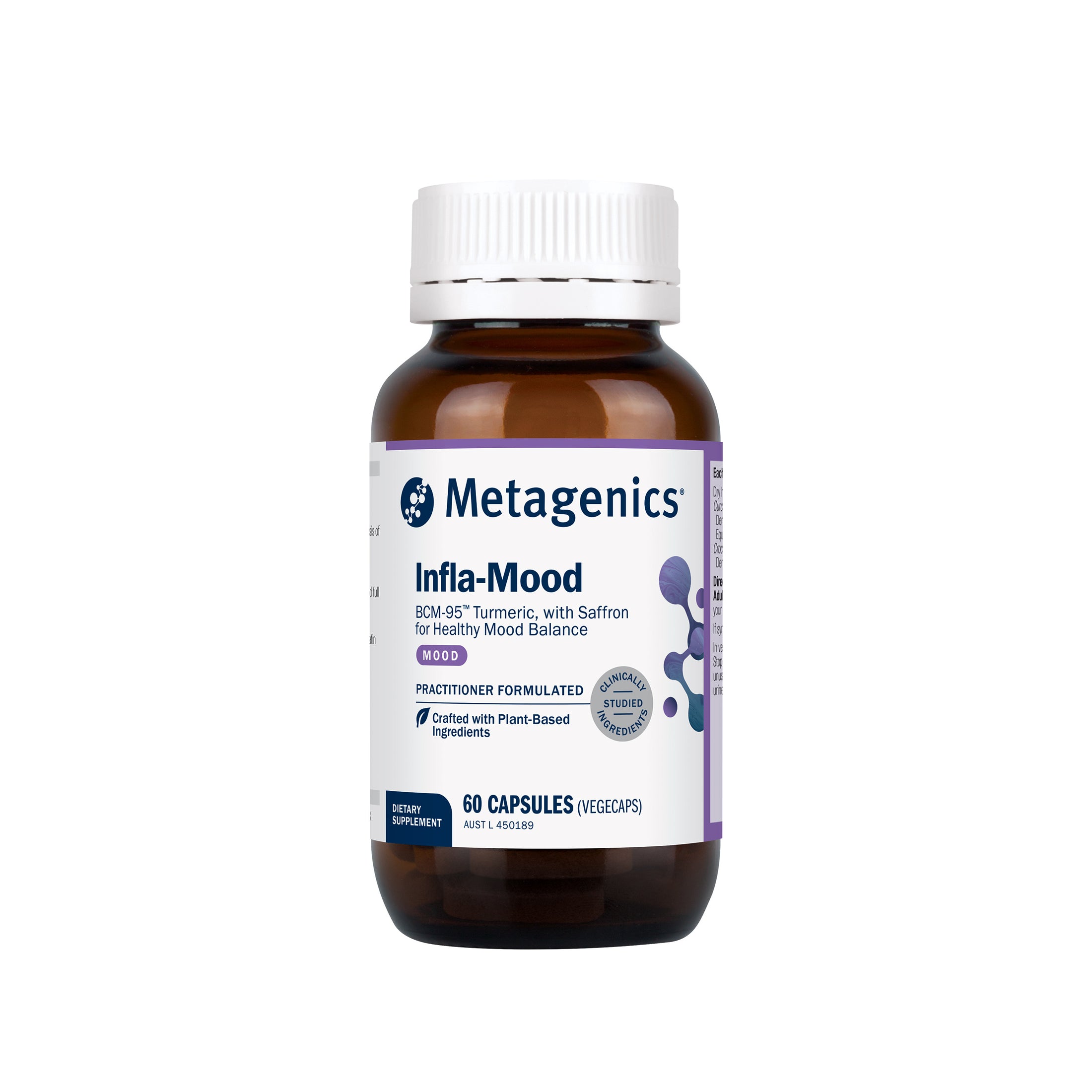 Metagenics Infla-Mood 60 Capsules for Mood Balance