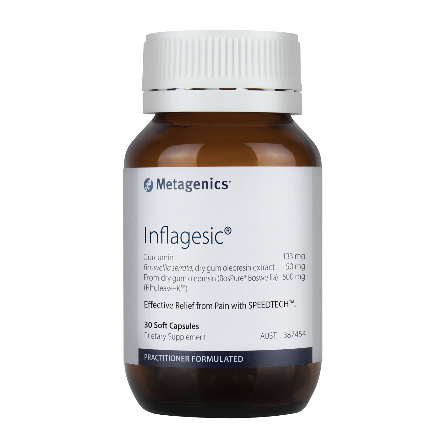 Metagenics Inflagesic 30 Capsules for Rapid Pain Relief