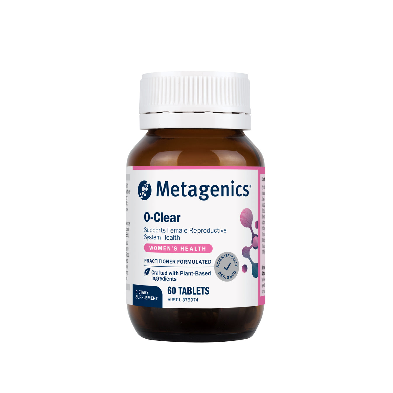 Metagenics O-Clear 60 Tablets for Female Estrogen Balance