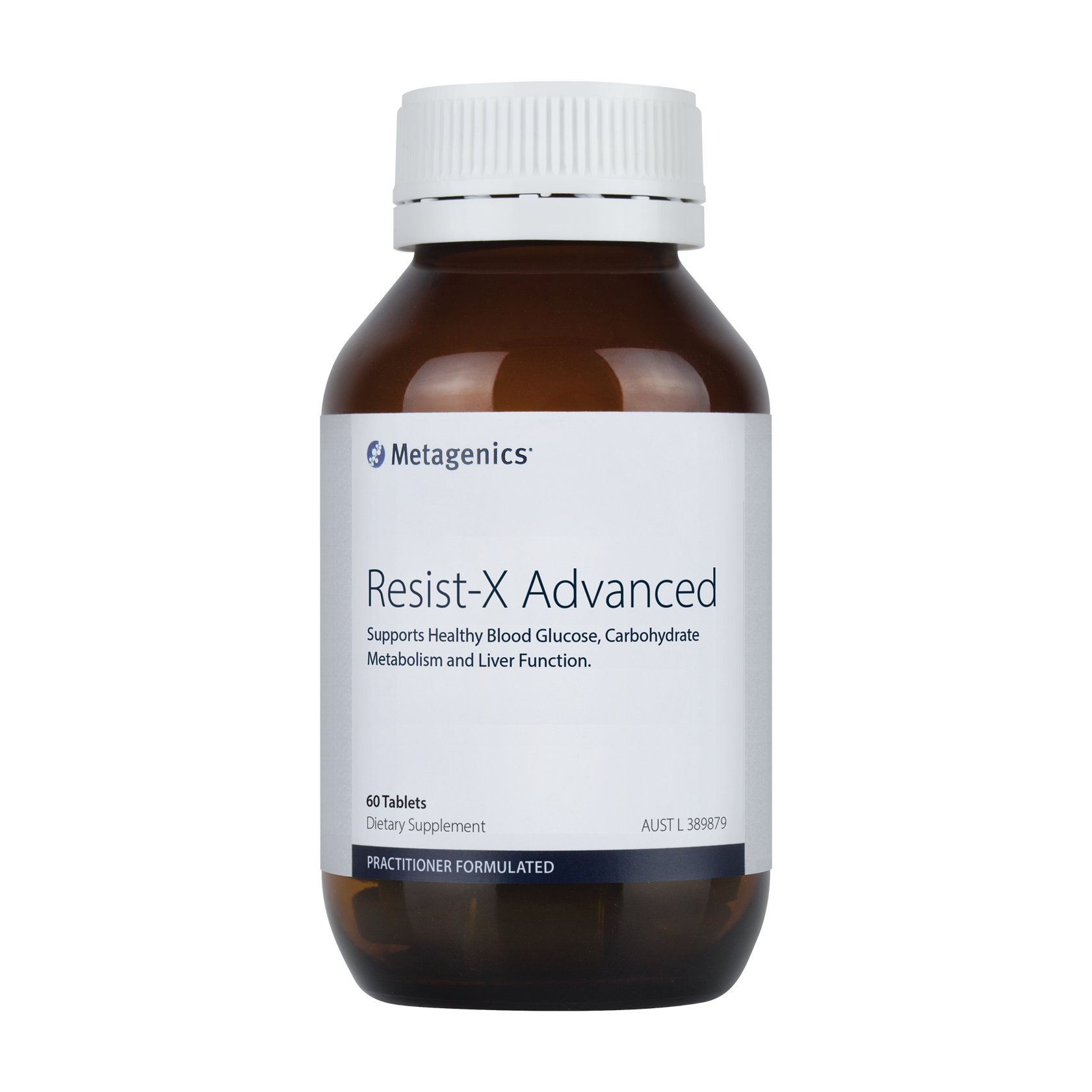 Metagenics Resist-X Advanced 60 Tablets for Supporting Blood Sugar ...