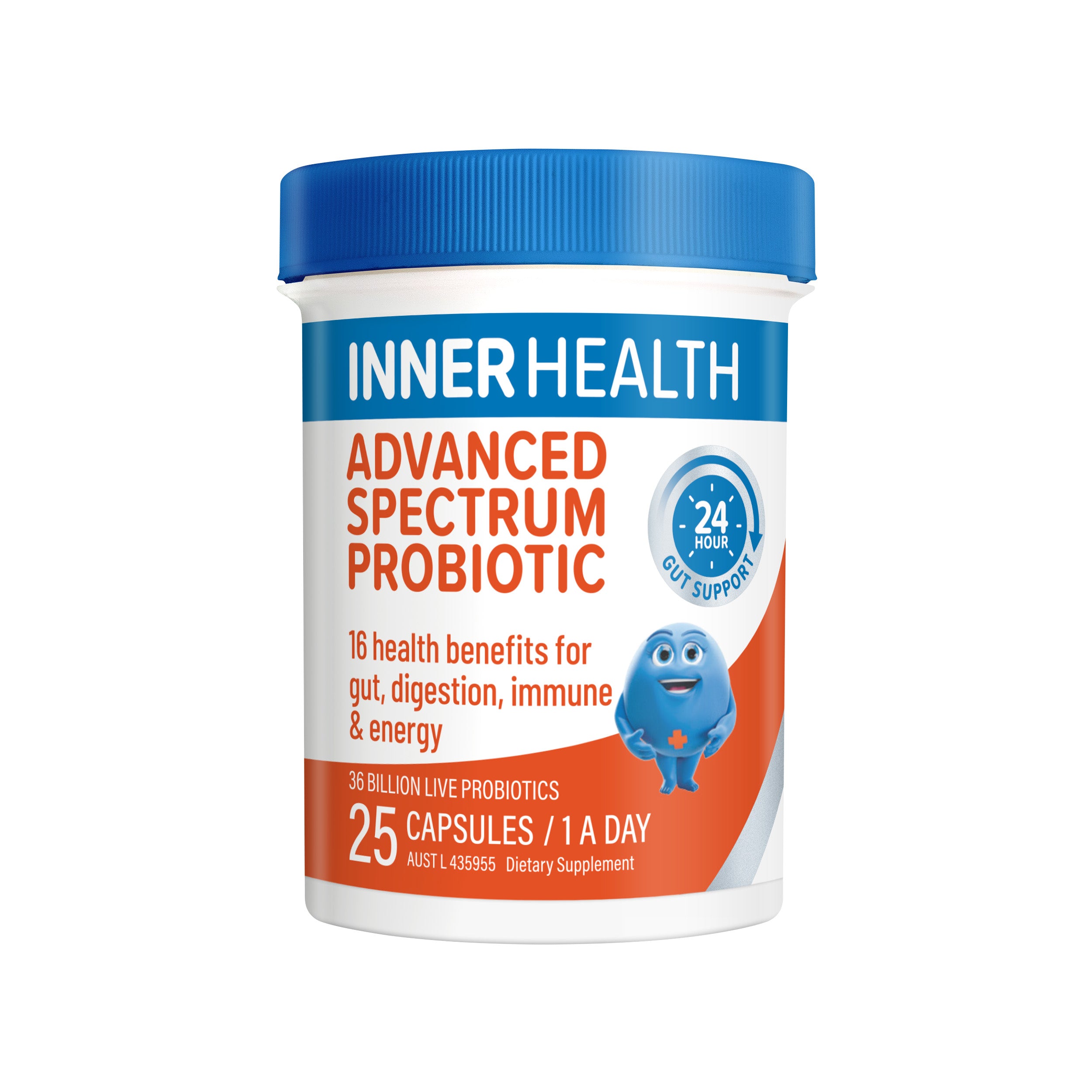 Inner Health Advanced Spectrum Probiotic 25 Capsules – Metagenics